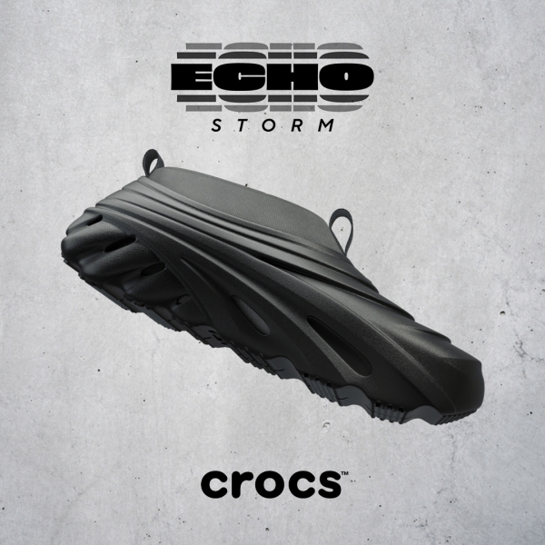 크록스, 새로운 스트리트 스타일 '에코 스톰' 스니커즈 출시 - 혁신과 편안함의 만남